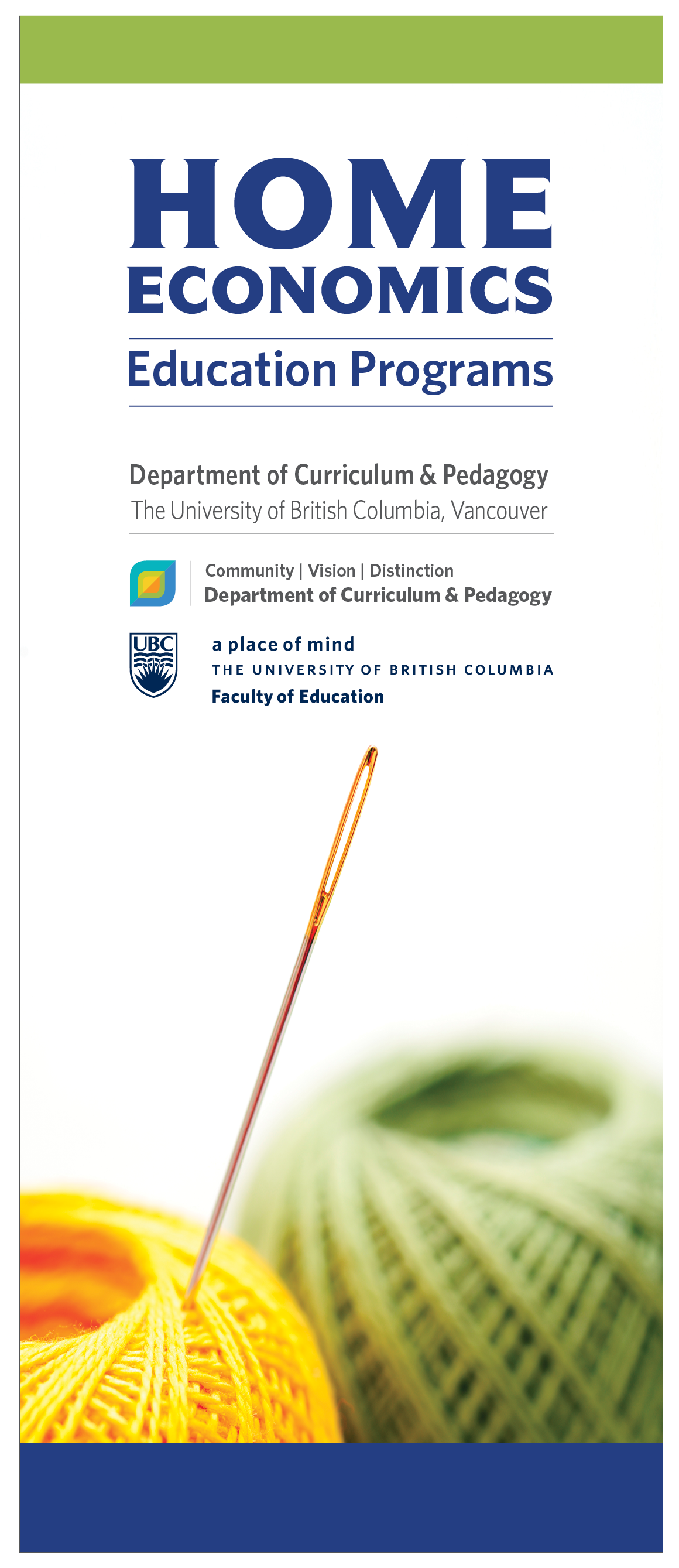 Home Economics Brochure Image 2016