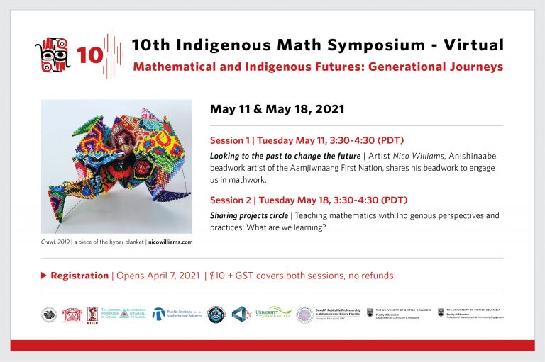 10th Indigenous Math Symposium | Department of Curriculum & Pedagogy